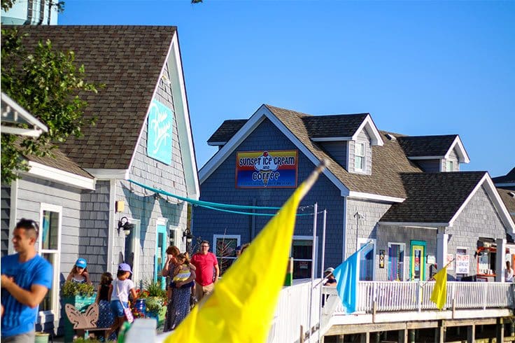About Duck Waterfront Shops | Shopping Village in Duck NC